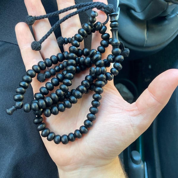 Iron Wood Tasbih Subha Prayer Beads Misbaha 99 Beads - Etsy