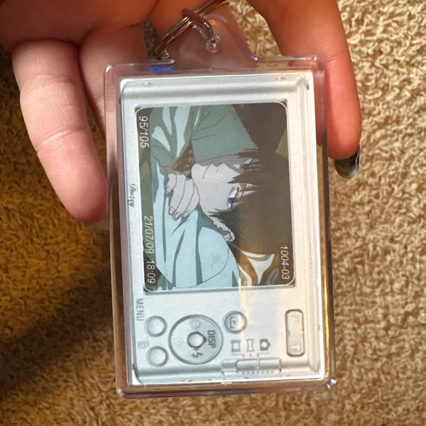 Custom Digital Camera Keychain | Kpop, Phone Charm, Celebrity, Anime ...