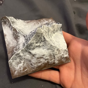 K2 Model Painted Wall Art, 3D Printed Mountain Replica, Seven Summits ...