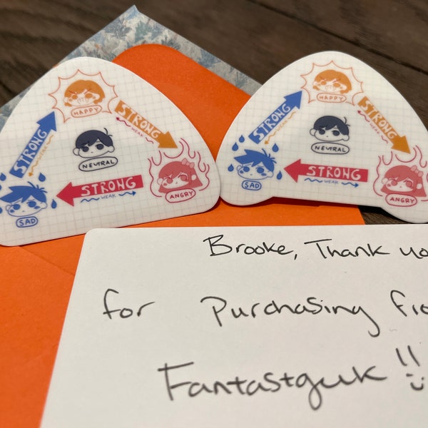 Omori Emotional Chart - Etsy