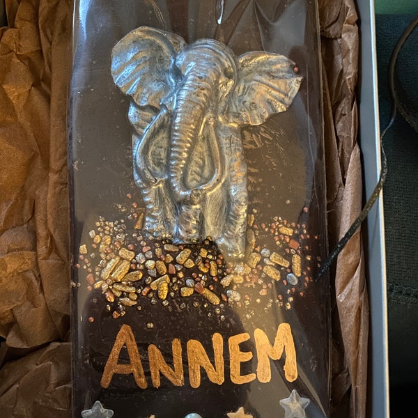 Elephant Gift/chocolate Elephant/edible Elephant/unusual/african/south ...