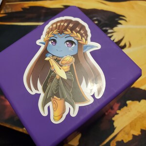 Chibi Wrenn and Six sticker Inspired by MTG Decals perfect for | Etsy