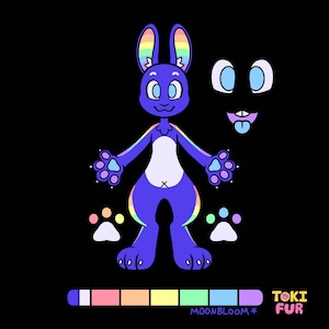 MEGA ANTHRO BASE! .zip Psd & Pngs // Super Customizable Furry Reference Sheet!! - Etsy