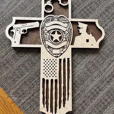 Police Cross, Law Enforcement, Memorial - Etsy