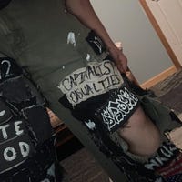 Crust Punk Dbeat Patchesdisclose,antisect,deviated Instinct,his Hero is ...