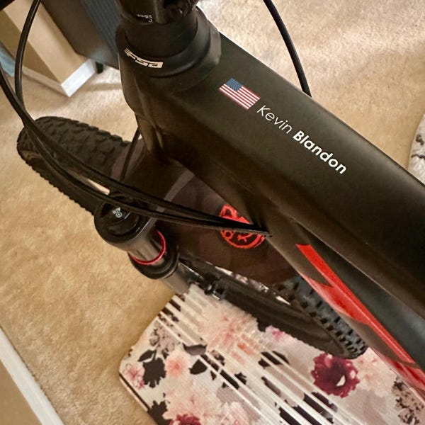 10x Cyclist Name Waterproof Sticker, Husband Gift for Cyclist Name on ...