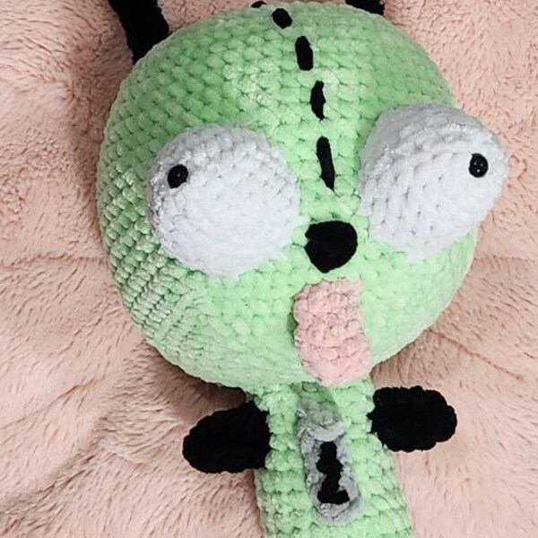 Crochet Gir Robot Pattern: Invader Zim Dog Amigurumi (PDF Pattern) - Etsy