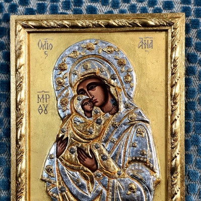 Annunciation Catholic Home Altar Hand Painted Italian Renaissance ...