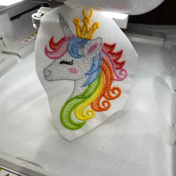 FSL Magical Unicorn, Sparkling Unicorn - Free Standing Lace Machine ...