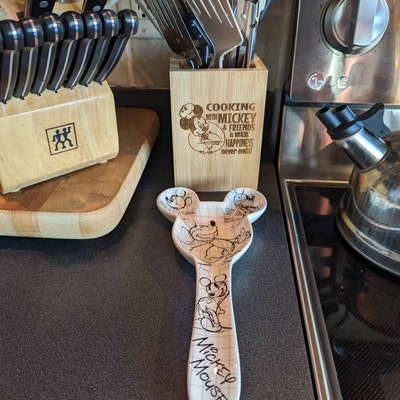 Lilo & Stitch Inspired Engraved Bamboo Utensil Set - Etsy