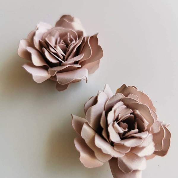 Rolled Rose Paper Flower SVG | Digital File for Cricut & Silhouette - Etsy