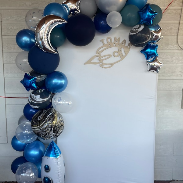 Rocket Name Sign, Nursery Decor, Personalized Wood Sign, Wooden Name ...