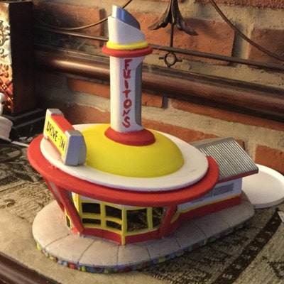 Ready to Paint or Hand Painted Ceramic Bisque Old Water Mill - Etsy