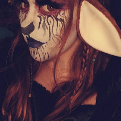 Cat / Faun Nose Foam Latex Prosthetic UNPAINTED - Etsy