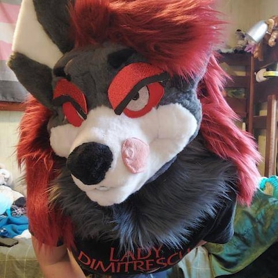 Canine Fox 3D Printed Fursuit Head Base Kit - Etsy