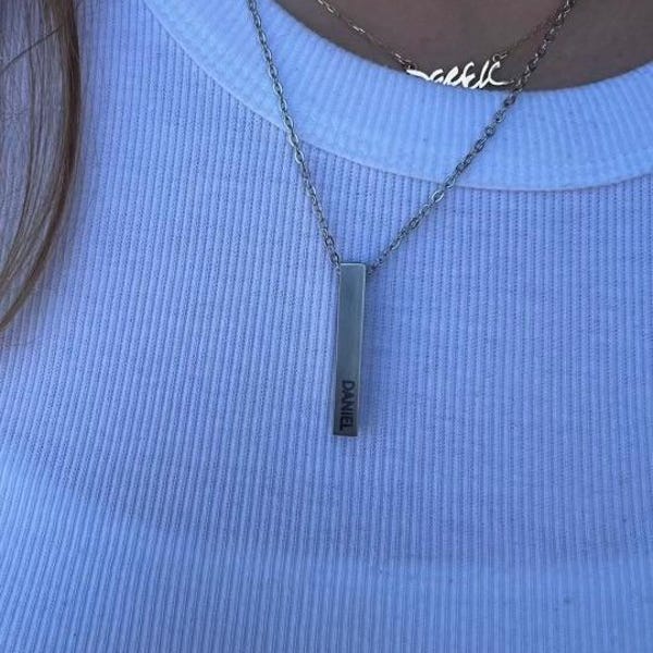 Mens Cross Necklace Mens Necklace Steel Cross Necklace Pendant Necklace Masculine Necklace