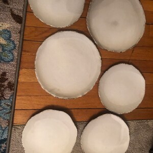 Ceramic Platter Big Blue Plate Pottery Plates Handmade - Etsy