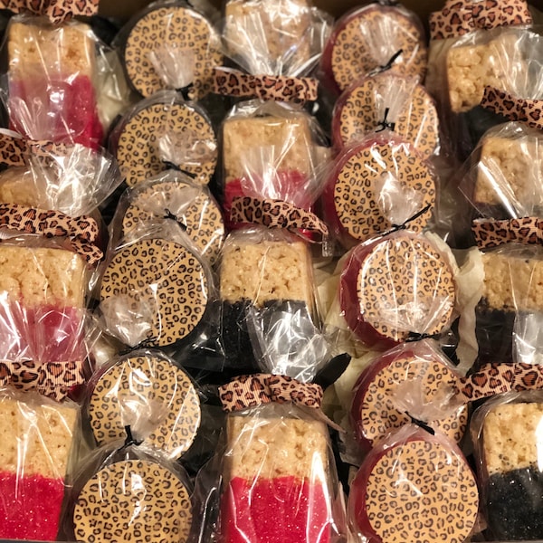 Edible Leopard Print Cake/cookie/cupcake Topper - Etsy