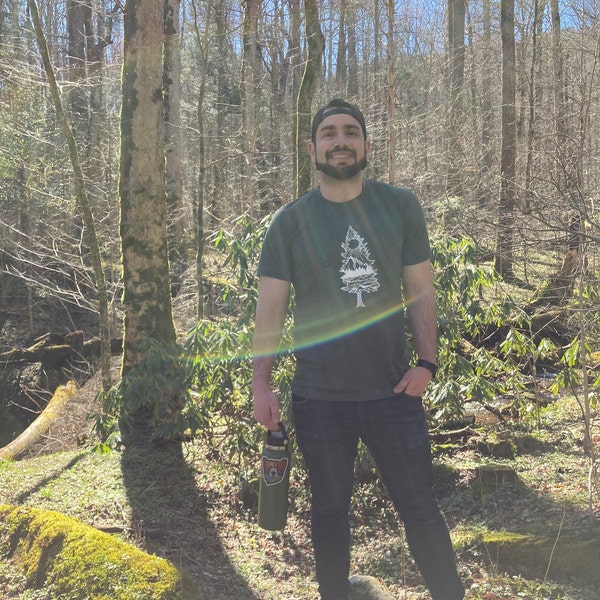 Tree Shirt, Tree Lover Gift, Tree Hugger, Forest Shirt, Hiking T Shirt ...