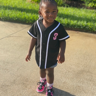 Custom Toddler Baseball Jersey W/name, Customized Infant Baseball ...