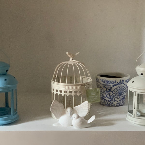 Ceramic Wedding Doves - Can Be Used as Table Decoration or Used as Cake ...