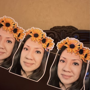 Custom Face Photo Banner, Personalized Birthday Banner, Customized ...