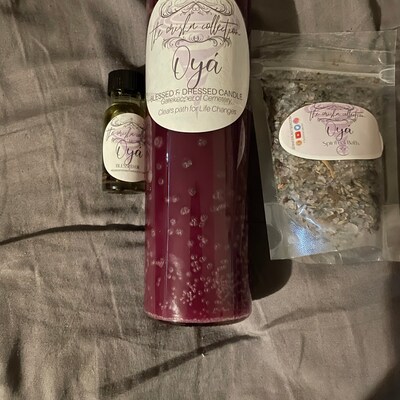 The Orisha Collection the Complete Set for Oya All Items BLESSED: Oil ...