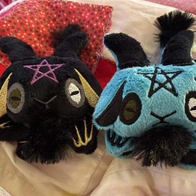 Baphomet Plush the Original Kawaii Occult Goat Demon Plushie Cute ...