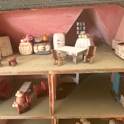 Micro Doll House for Your Doll House Ooak Handmade Collectable ...
