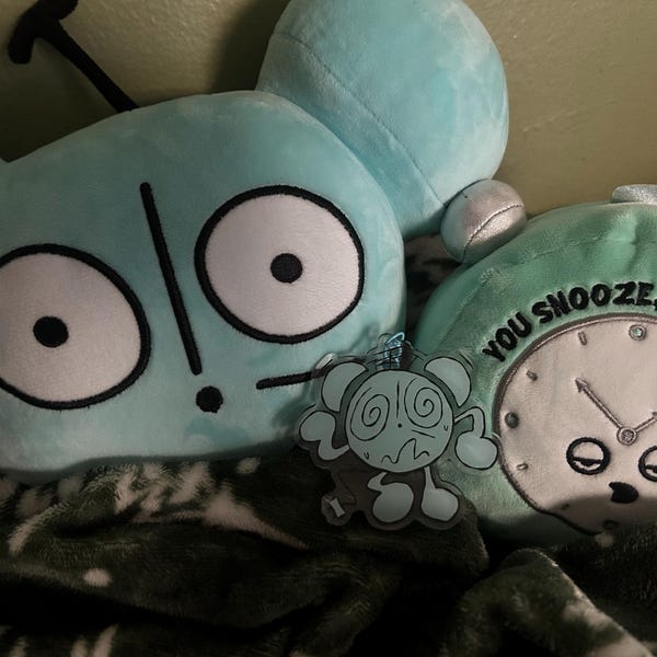 Clock ITFT It’s Time for the Derpadon Object Show Keychain - Etsy