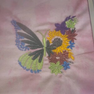 Butterfly Machine Embroidery Design - Etsy