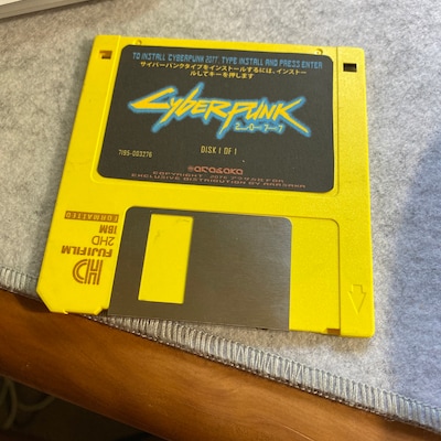 Custom Cyberpunk 2077 Style Floppy Disk - Etsy UK