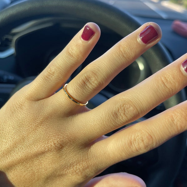 Sprinkle Diamond Ring by Caitlyn Minimalist • Space Diamond Eternity ...