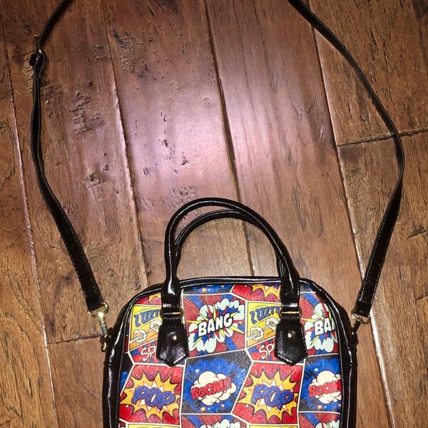 Retro Handbag, 70s Style Purse, 70s Style Handbag, Floral Handbag ...