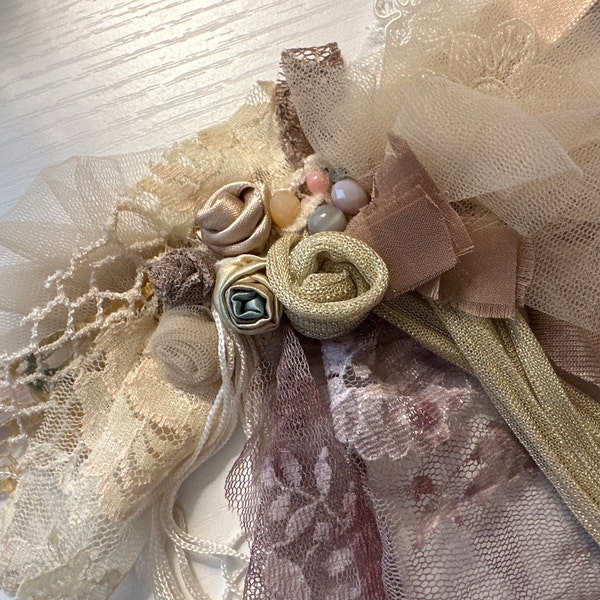 Vintage Pink Tulle Clown Ruffle Collar in Layers, Unique Costume Neck ...