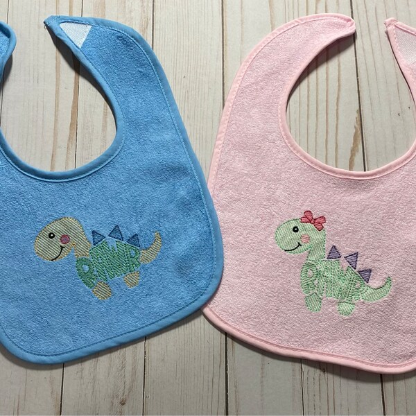 BUNDLE Girl and Boy RAWR Dinosaur Sketch Machine Embroidery Design File ...