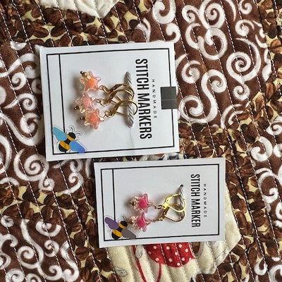 PRINTABLE Stitch Marker Tags Backing Card Downloadable PDF. Display ...