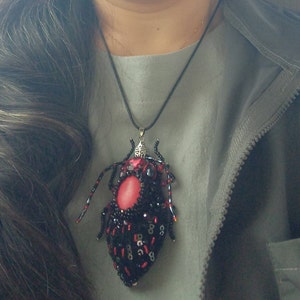 Red Cardinal Pin Brooch Cardinal Ornament Red Bird - Etsy