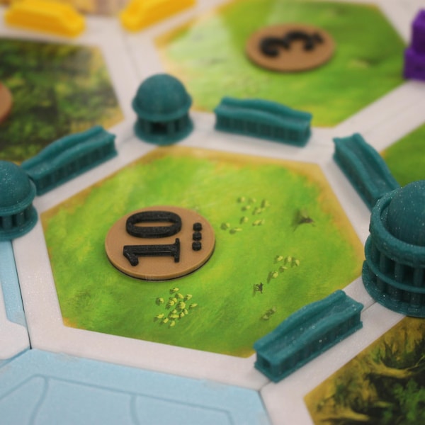 Spanish Civilization for Catan Board Game Replacement Player Sets ...