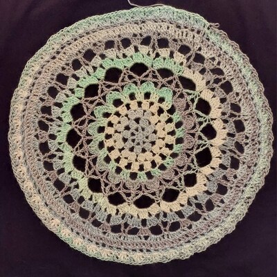 Crochet PATTERN: Lotus Duster / the ORIGINAL Bell Sleeve Lace Mandala ...