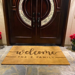 Logo Doormat-custom Design Doormat-personalized Doormat | Etsy