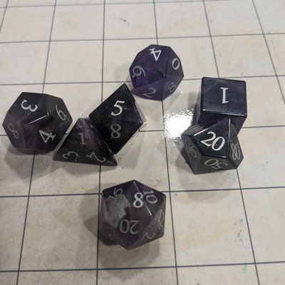 Sea Turtle Dnd Dice Set Ocean Theme Black Glass Dnd Dice Set Dungeons ...