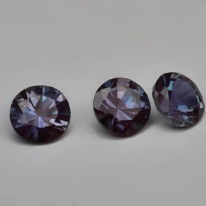 Lab Created Alexandrite Corundum AAA Oval Faceted Loose Stone - Etsy