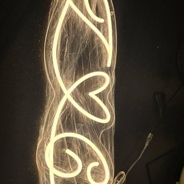 Custom Neon Sign for Bedroom Wall Decor| Good Vibes Only| Neon Lights ...