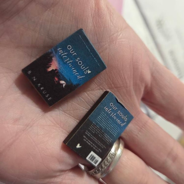 Custom Mini Books ONLY, Great for Kindle Reads, Mini Bookshelf, Mini ...