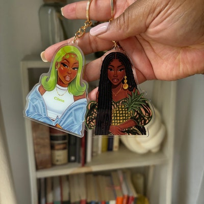 Beautiful Black Girls Keychains - Etsy Canada