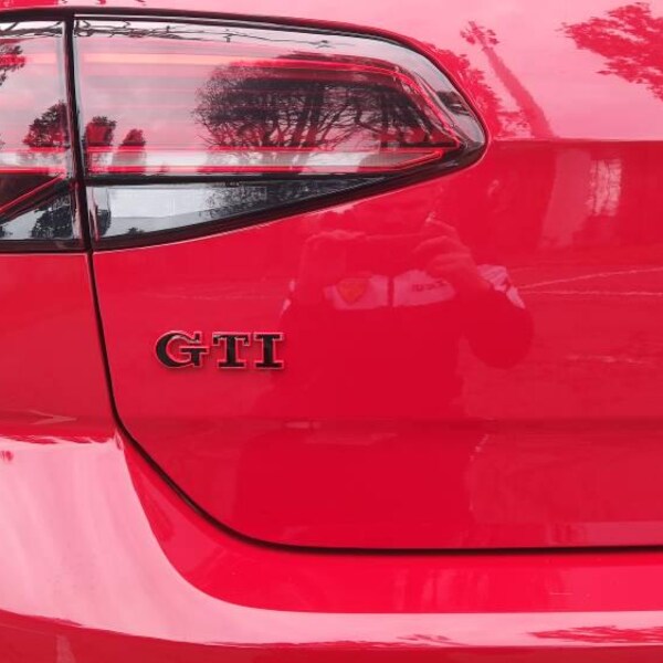 Gti Logo Emblem Black Side Wing Fender Badge Sticker Mk7 Mk8 Mk6 Car ...