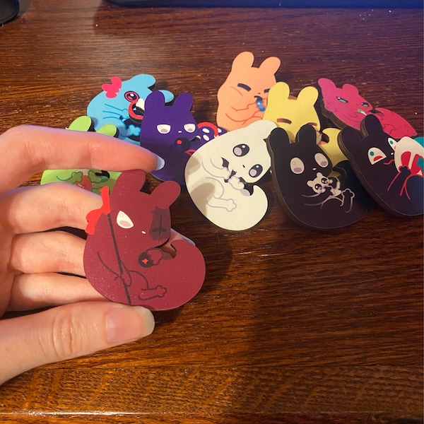 READ LAST IMAGE Rain World Iterator Holographic Acrylic Charms - Etsy