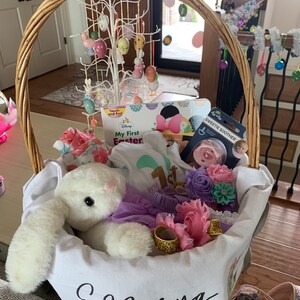 Peter Rabbit Personalized Easter Basket Liner Custom Easter - Etsy