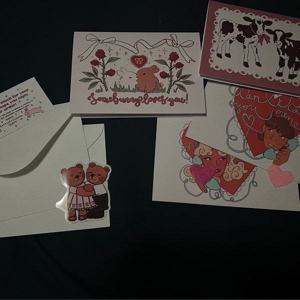 Somebunny Loves You! Valentine Card - Etsy